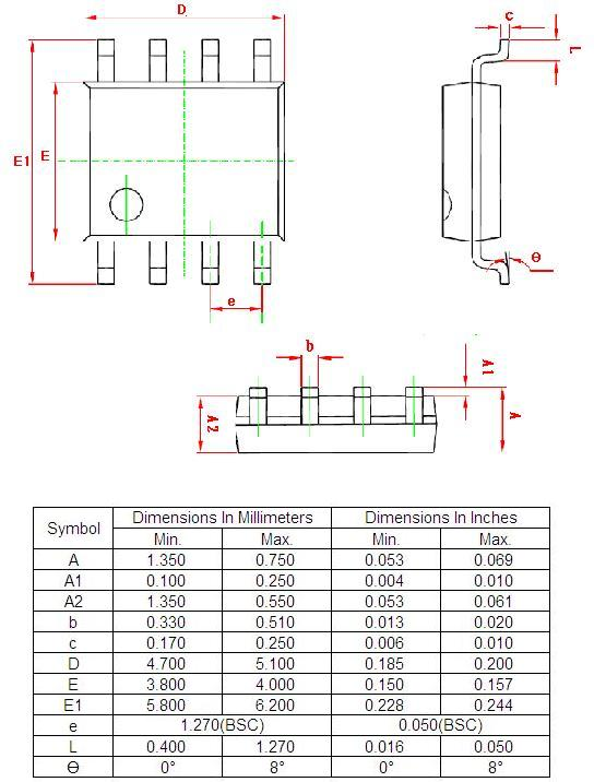 SOP-8 - Vseei 韦盛半导体