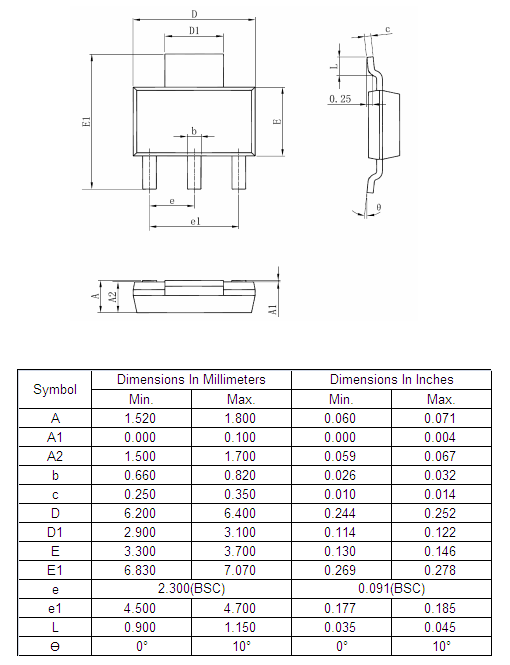 SOT-223 - Vseei 韦盛半导体
