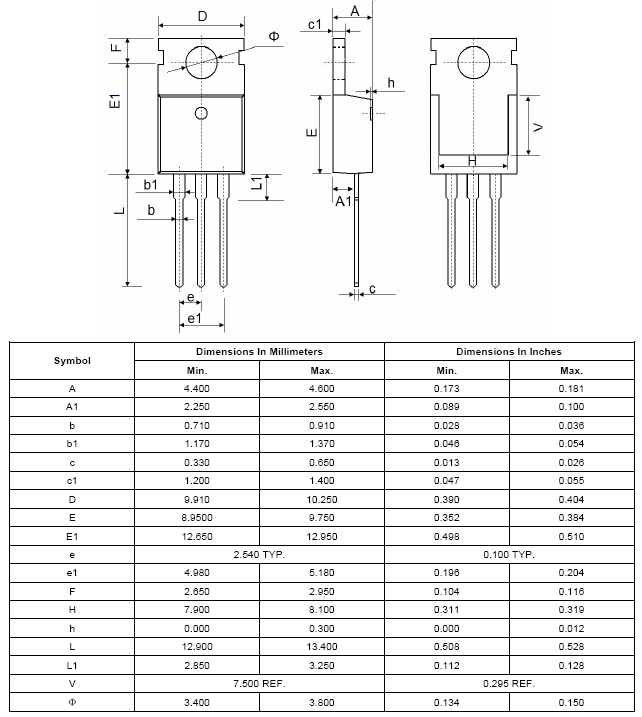 TO-220 - Vseei 韦盛半导体