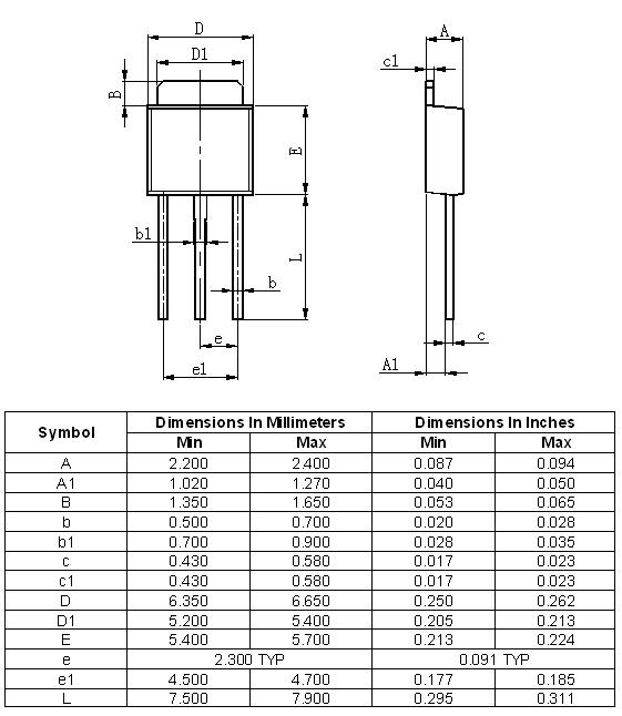 TO-251 - Vseei 韦盛半导体